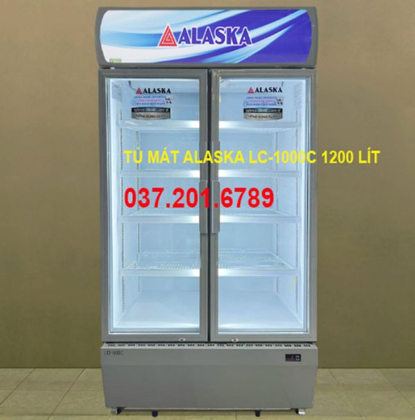 Tủ Mát Alaska LC-1000C, 1200 Lít, Thanh lý Giá Rẻ, Sẵn Hàng